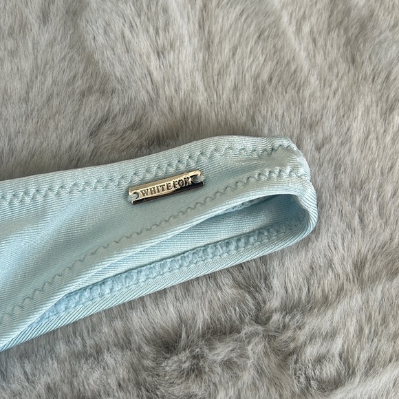 White Fox Boutique | Swim | White Fox Ruched Back Cheeky Bikini Bottom ...